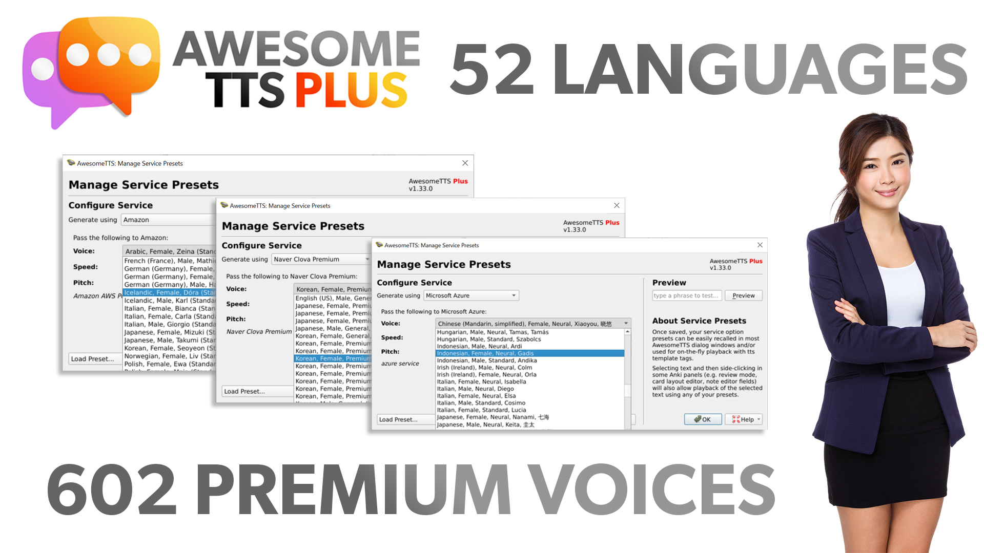 AwesomeTTS Add Speech To Your Flashcards AnkiWeb